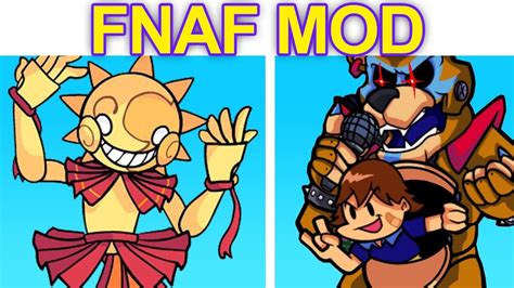 Fnaf Security Breach Friday Night Funkin Mod Five Nights At Freddys