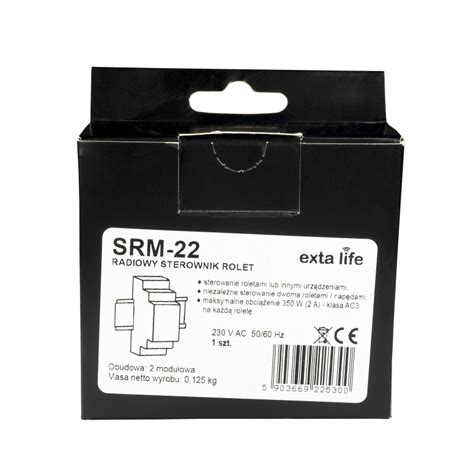 Radio Roller Blinds Controller Modular Double Type Srm 22