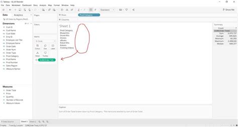 Why Tableau Doesnt Show The Measure Values In The Worksheet