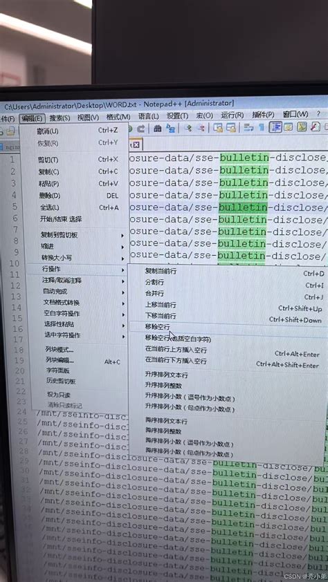 Notepad 中删除所有以 “pdf“ 结尾的行notepad末尾替换 Csdn博客