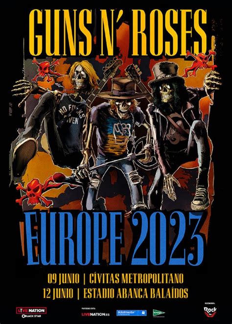 Guns N Roses Detalles De Su Gira Mundial