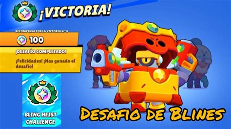 Brawl Stars Completando El Desafío De Blines 🤑😎 Youtube