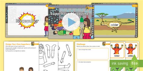 Adding Er And Est Level 5 Week 24 Lesson 1 Activity Pack