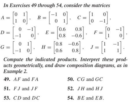 Solved For Linear Algebra Class Please Help With Problems Chegg