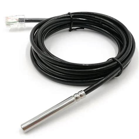 Ds18b20 Temperature Sensor With Rj11 Connector For Accurate Digital Temperature Measurement