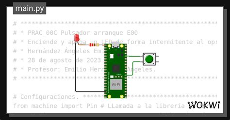 PRAC C Pulsador Arranque Wokwi ESP STM Arduino Simulator