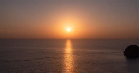 柳瀬川だより 雑賀崎灯台からの夕日