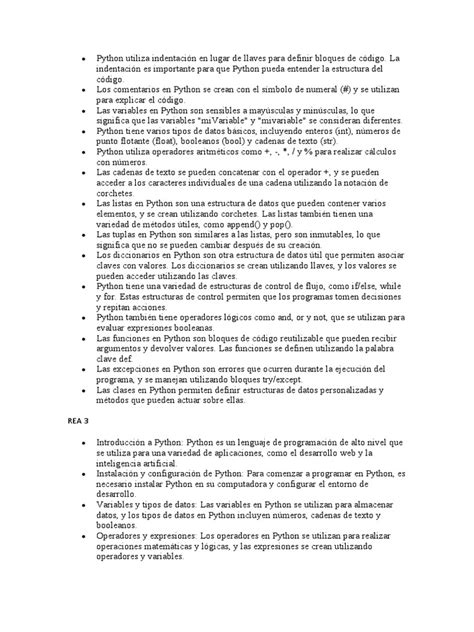 Exposicion 1 Pdf Python Lenguaje De Programación Lenguaje De