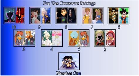 Ulisas Top Ten Crossover Pairings By Ulisabarbic On Deviantart