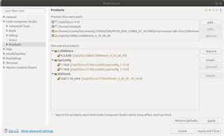 CCSTUDIO CCS12 Linux Not Showing Compilers Processors Forum