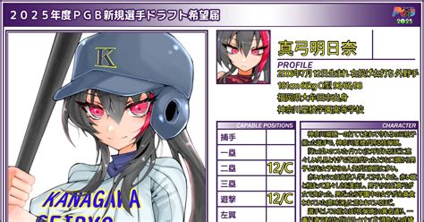 Pixiv女子プロ野球 【pgb】真弓明日奈【ドラフト候補】 アッキーのイラスト Pixiv
