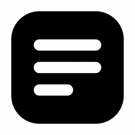 Justify Paragraph Text Align Alignment Icon Download On Iconfinder