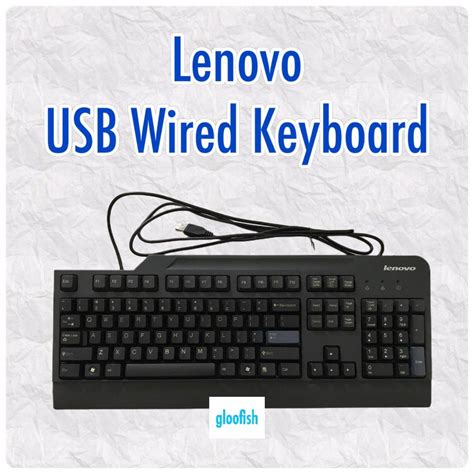 Lenovo USB Wired Keyboard Computers Tech Parts Accessories Computer Keyboard On Carousell