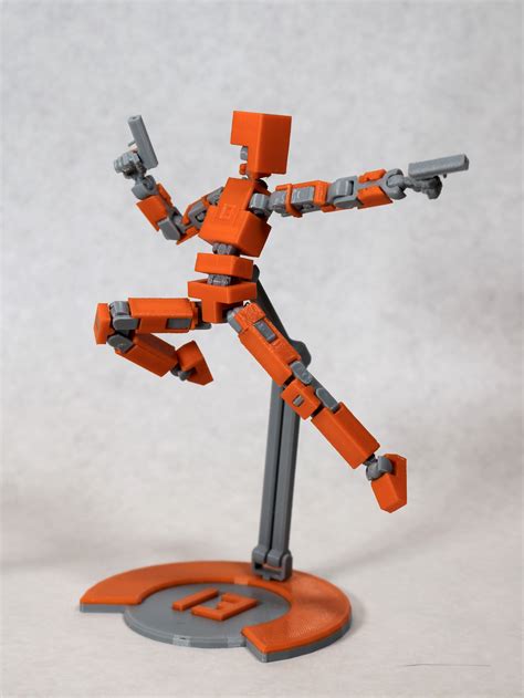 Lucky 13 Printable Jointed Figure Por Soozafone Descargar Modelo Stl Gratuito