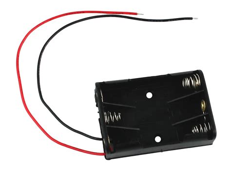 Suporte Para 3 Pilhas Aaa Preto Usinainfo