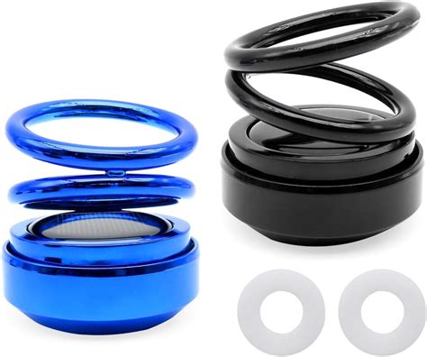 Salpplea 2pcs Portable Kinetic Mini Heater Mini Aroma Diffuser Mini Car