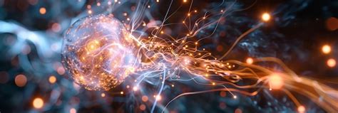 Premium Photo Quantum Entanglement Visualization Abstract Particle
