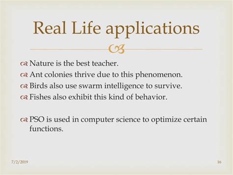 Particle Swarm Optimization Ppt