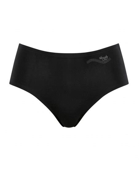 Sloggi Dames Zero One Midi Slip Black