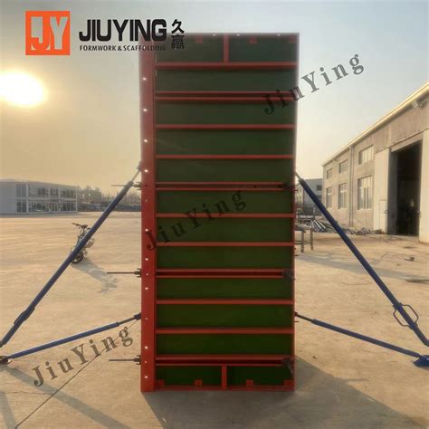 Reusable Steel Formwork System For Innovative Wall Construction Design