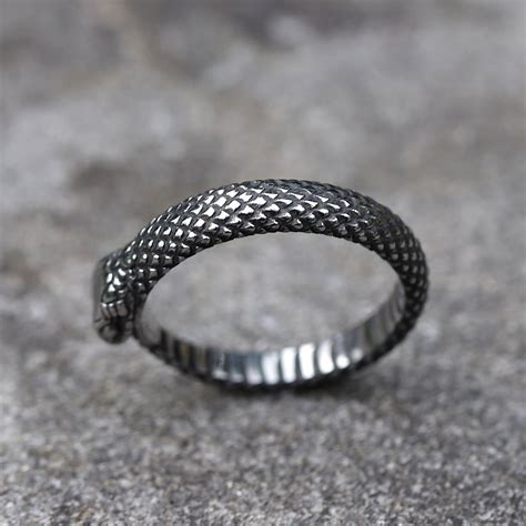 Bague Serpent Ouroboros Miss Serpent