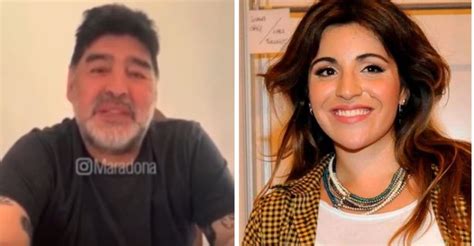 Maradona Publica Un Polémico Vídeo Desheredando A Su Hija Y Su Ex