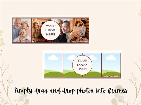 Photography Facebook Cover Template Social Media Banner Canva Facebook