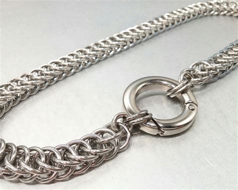 Unisex Bdsm Slave Collar Stainless Steel Hp 4 In By Thecagedflower