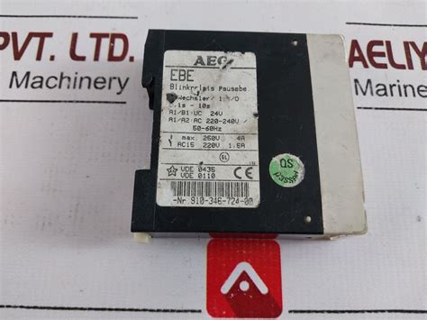 aeg 910 346 724 00 timer relay aeliya marine