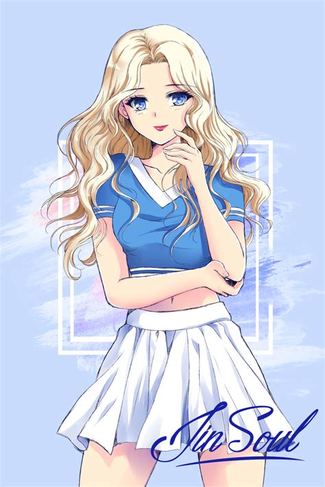 Safebooru 1girl Absurdres Animification Bangs Blonde Hair Blue