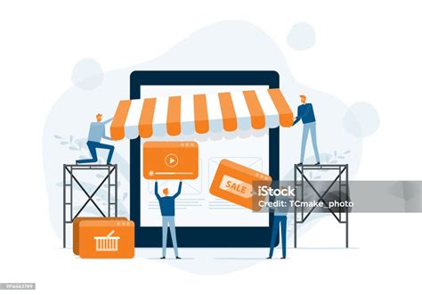 Business People Team Working Developer And Designer Team Create An Online Store Shop Concept