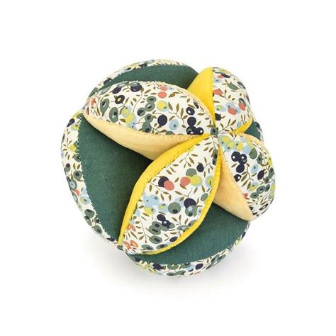 Balle Sensorielle Bohaime Lion Jaune Doudou Et Compagnie Vente En