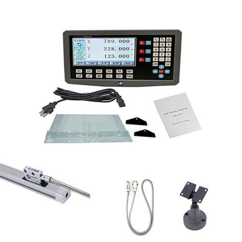 SINO SDS VA Axis Digital Readout System With KA Mm Linear Scale Optical Encoder