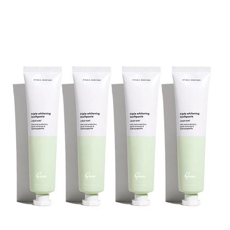 Gem Oral Care Natural Toothpaste And Teeth Whitening Products