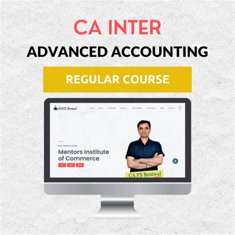 Ca Inter Advanced Accounts Full Course By Ca Ps Beniwal