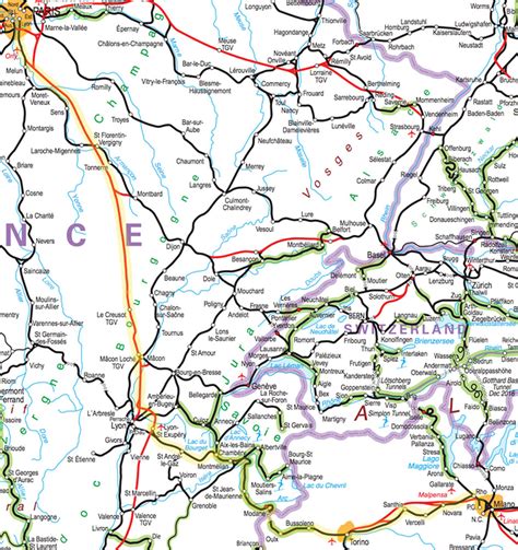 Train Routes From Paris