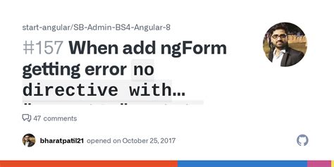 When Add Ngform Getting Error No Directive With Exportas Set To