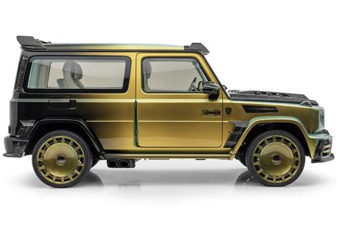 Mansory Transforms Mercedes G Wagon Into Mean Green Coupe With Suicide