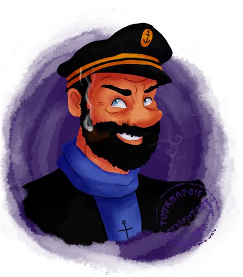 Captain Haddock By Tugamaggie On Deviantart