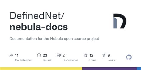 Github Definednetnebula Docs Documentation For The Nebula Open