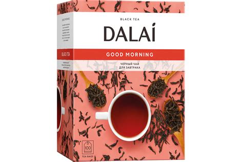 Купить чай черный Dalai Good Morning 100 пак онлайн в Минске