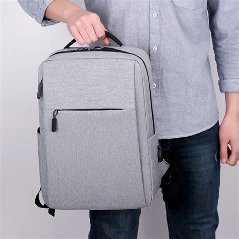 Mochila Masculina Para Notebook Moda 18l 15 6 Polegadas Fone De Ouvido