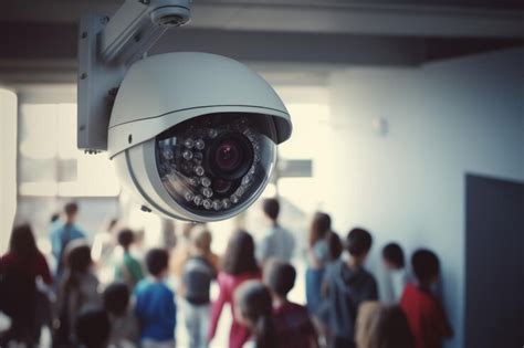 Premium Photo Enhancing Safety And Learning Cctv Security Monitoring