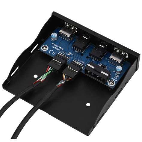Panel Frontal Usb Panel Frontal De Disquete Compatibilidad Con Hd Para