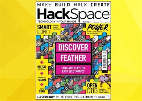 Hackspace Magazine Issue 34 Features Adafruit Feather Ecosystem And