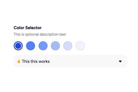 Color Select Using Radio Buttons Webflow