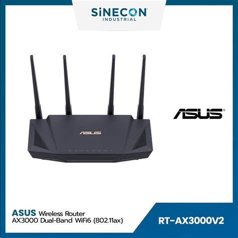 Asus Router Rt Ax V Dual Band Wifi Sinecon