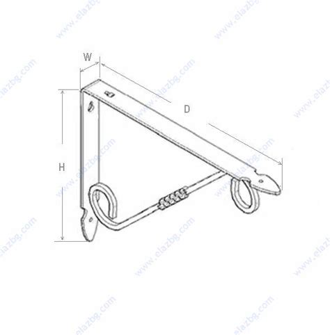 Рафтодържачи ФЛОРА античен МЕД Елаз Мебелен обков