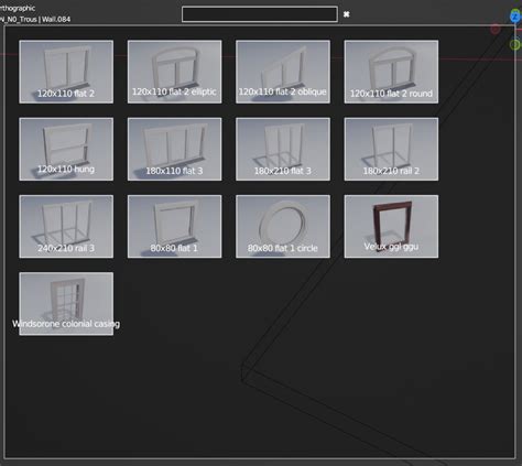 Bb Conceptual Idea For A Window Frame Generator In Blenderbim — Osarch