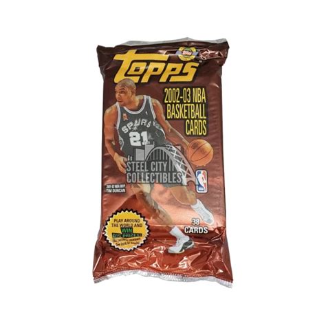2002 03 Topps Basketball Hta Jumbo Hobby Pack Steel City Collectibles